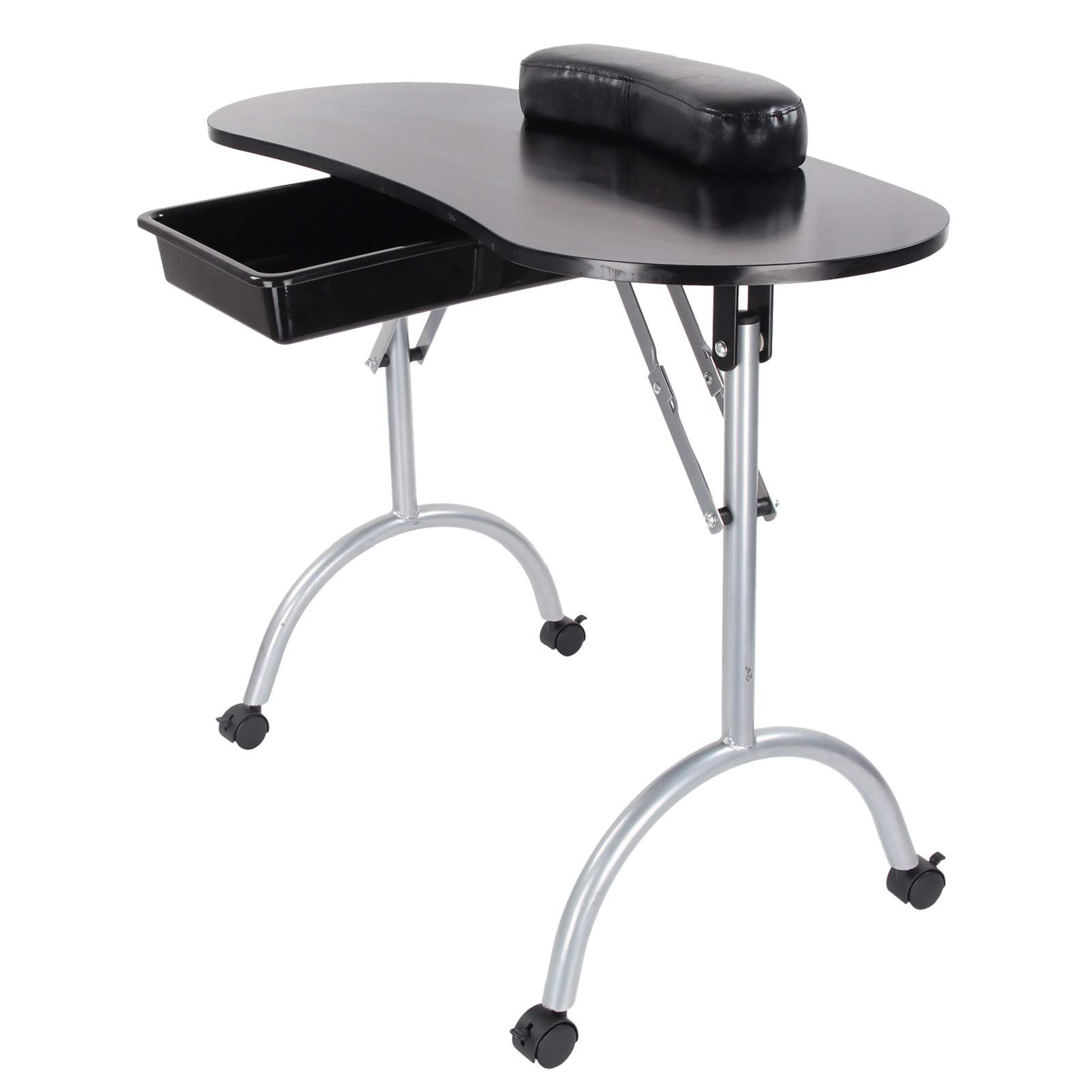 Youyijia Foldable Nail Table Manicure Table Professional Manicure Table ...