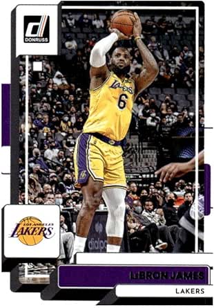 Amazon.com: 2022-23 DONRUSS #128 LEBRON JAMES LOS ANGELES LAKERS ...