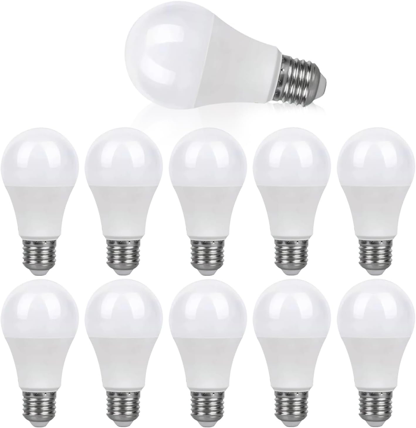 Paquete 10 Focos Led 10w Rosca E26 810 Lumenes Luz Calida 2700k ...