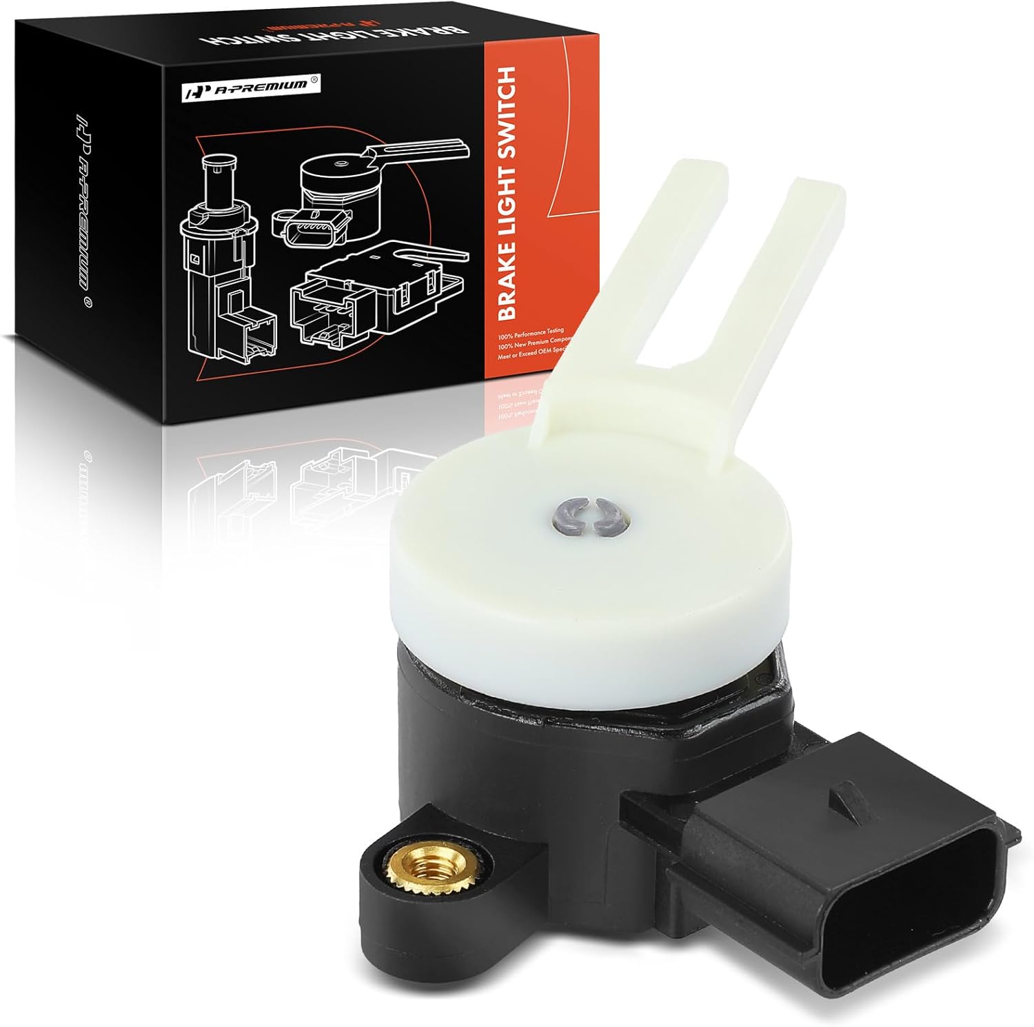 Amazon.com: A-Premium 6 Pins Brake Pedal Position Sensor Compatible ...