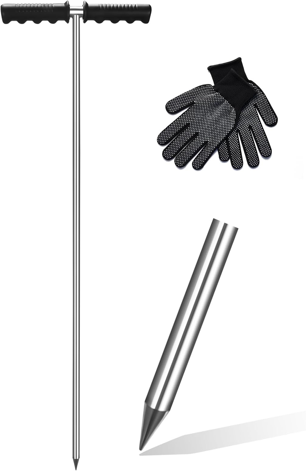 Amazon.com: PoPoHoser Soil Probe Rod, 48inch Adjustable Ground Rod with ...