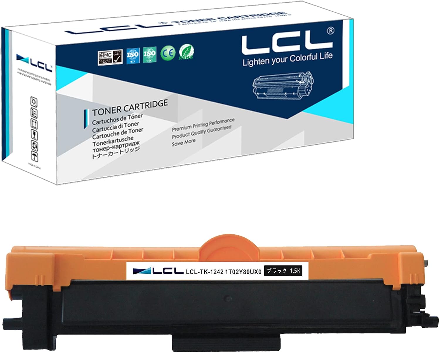 Amazon.co.jp: LCL Kyocera用 京セラ用 TK1241 TK-1241 TK1242 TK-1242 ...