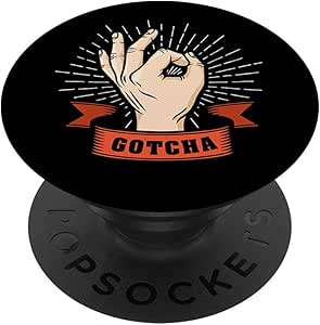 Amazon.com: Circle Game, Finger Circle, Gotcha, OK Symbol PopSockets ...