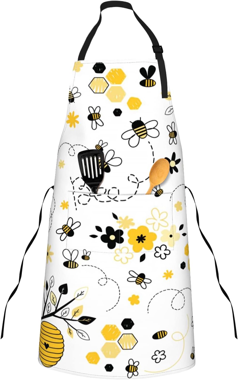 Amazon.com: Kay Dee Designs Queen Bee Embroidered Hostess Apron : Home ...