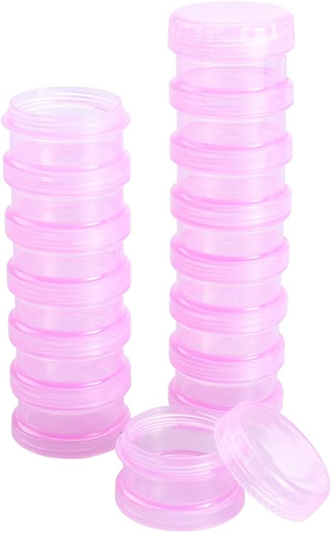 Amazon.com: Artibetter 2pcs 7 Day Pill Organizer Case Tower Weekly ...