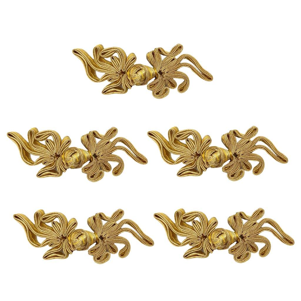 Enakshi 5 Pairs Goldfish Chinese Knot Frog Button for Hanfu Hangbag DIY ...