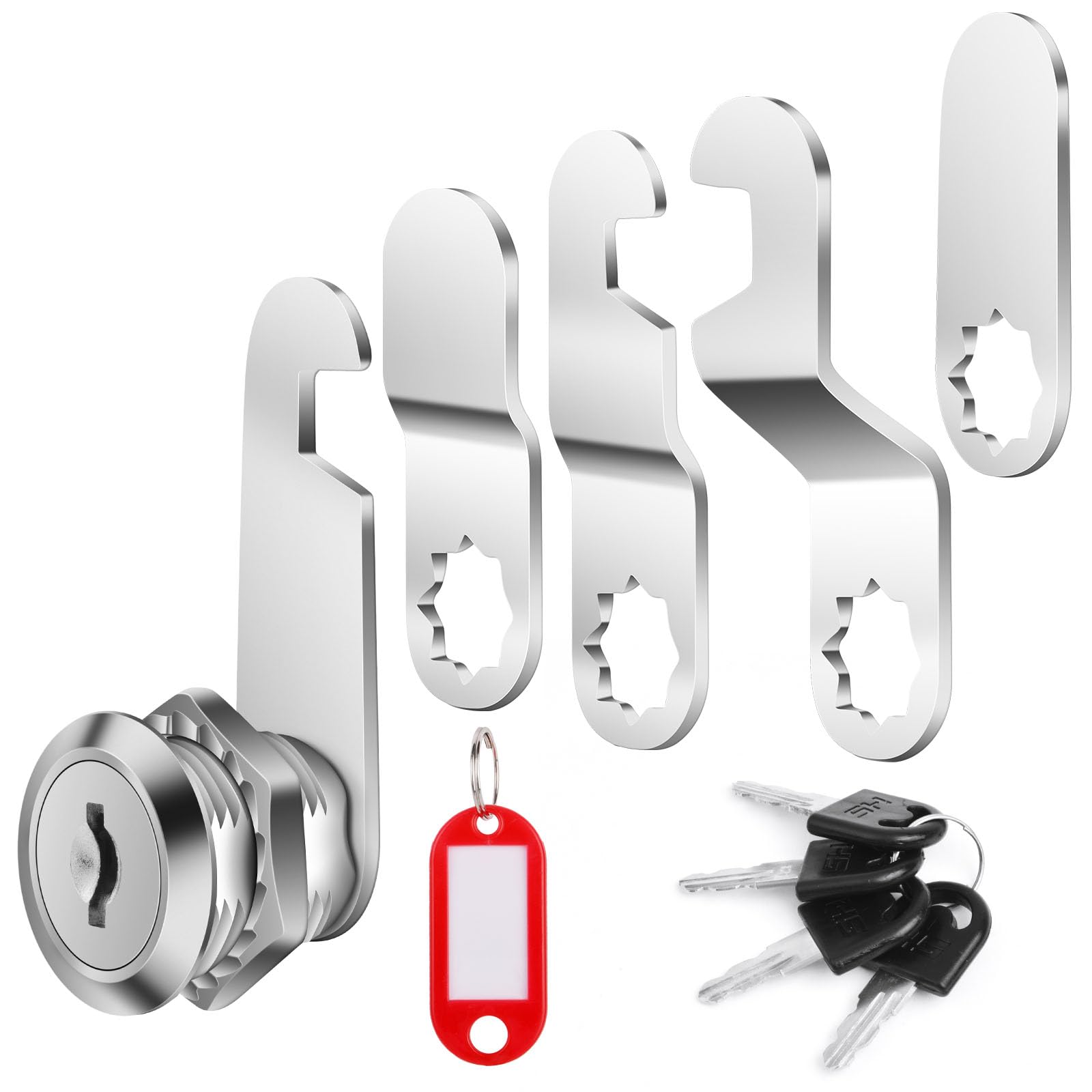 flintronic 16mm Security Mailbox Lock, Letter Post Box Lock with 4 Keys ...