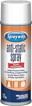 Amazon.com: Sprayway Residue-Free Anti-Static Spray, Reduce Static ...