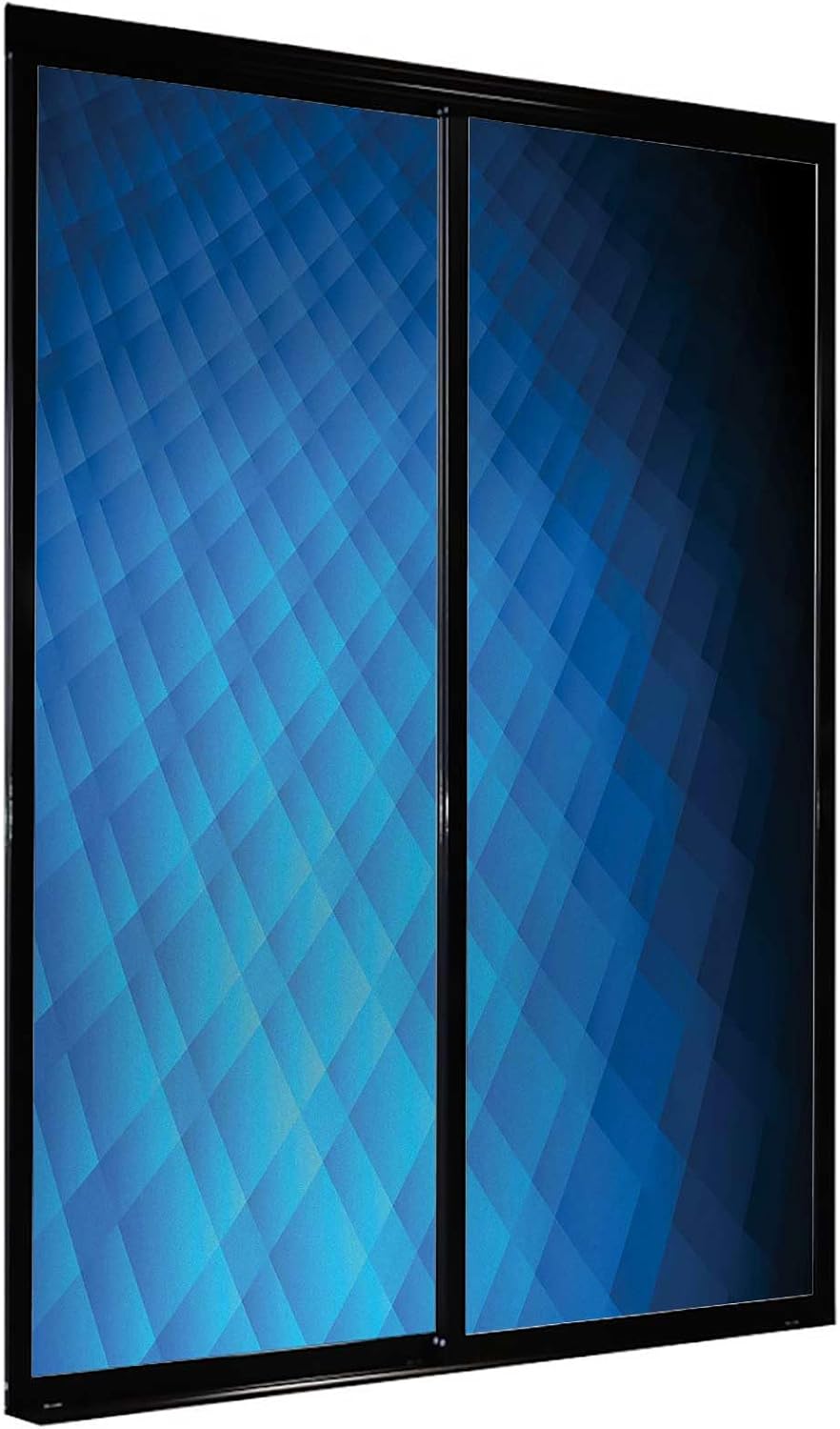 Amazon.com: Sky Blue Window Film Cobalt Blue Non Adhesive Static Cling ...