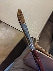 Amazon.com: Synthetic Sable Paint Brushes Professional Kolinsky ...