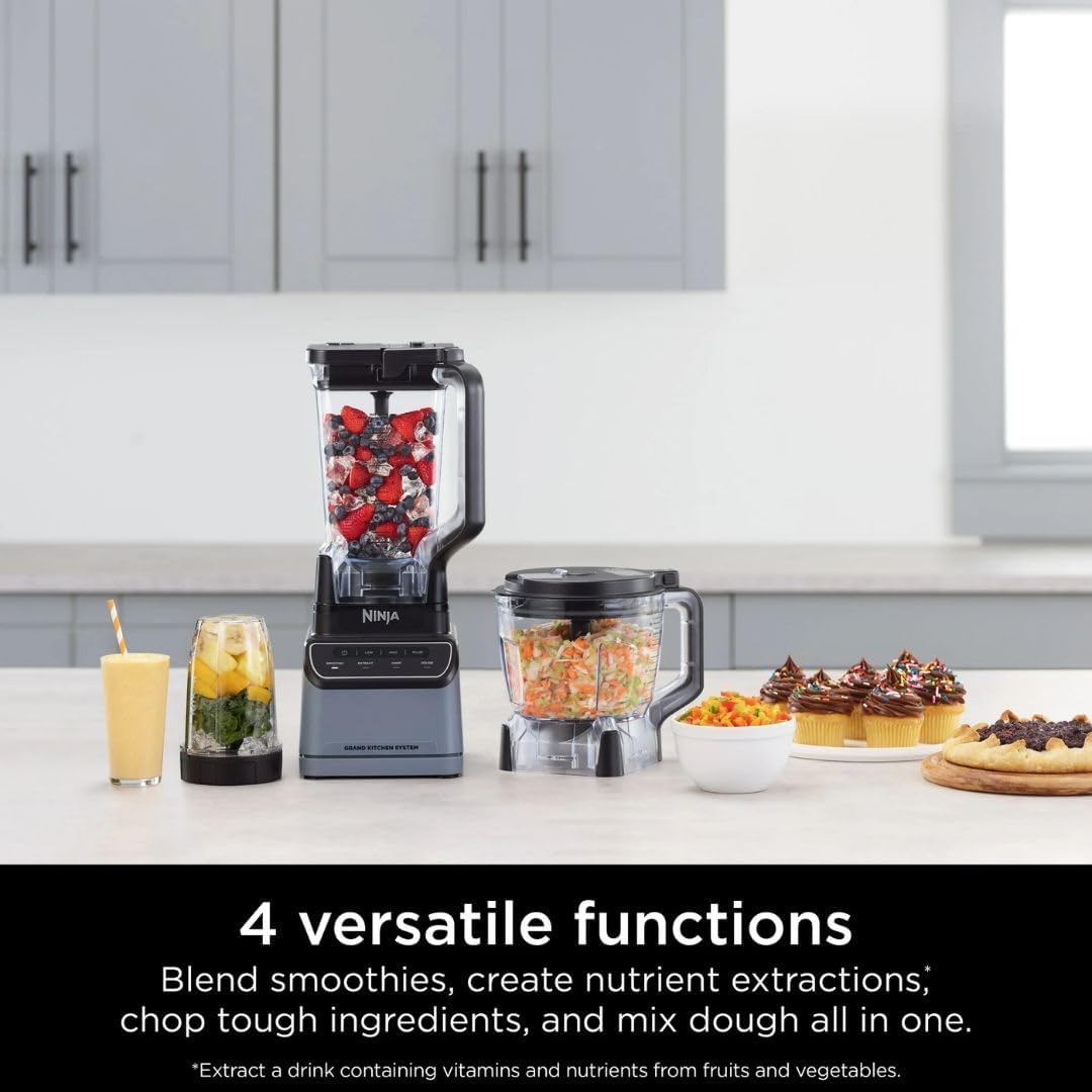 Ninja Grand Kitchen System 1200W Blender (Model KS500-SG) Instruction ...