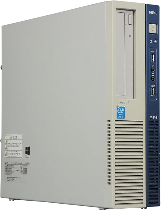 Amazon.co.jp: 中古パソコン NEC Mate MK32MB-G Windows10 デスクトップ 一年保証 Core i5 ...