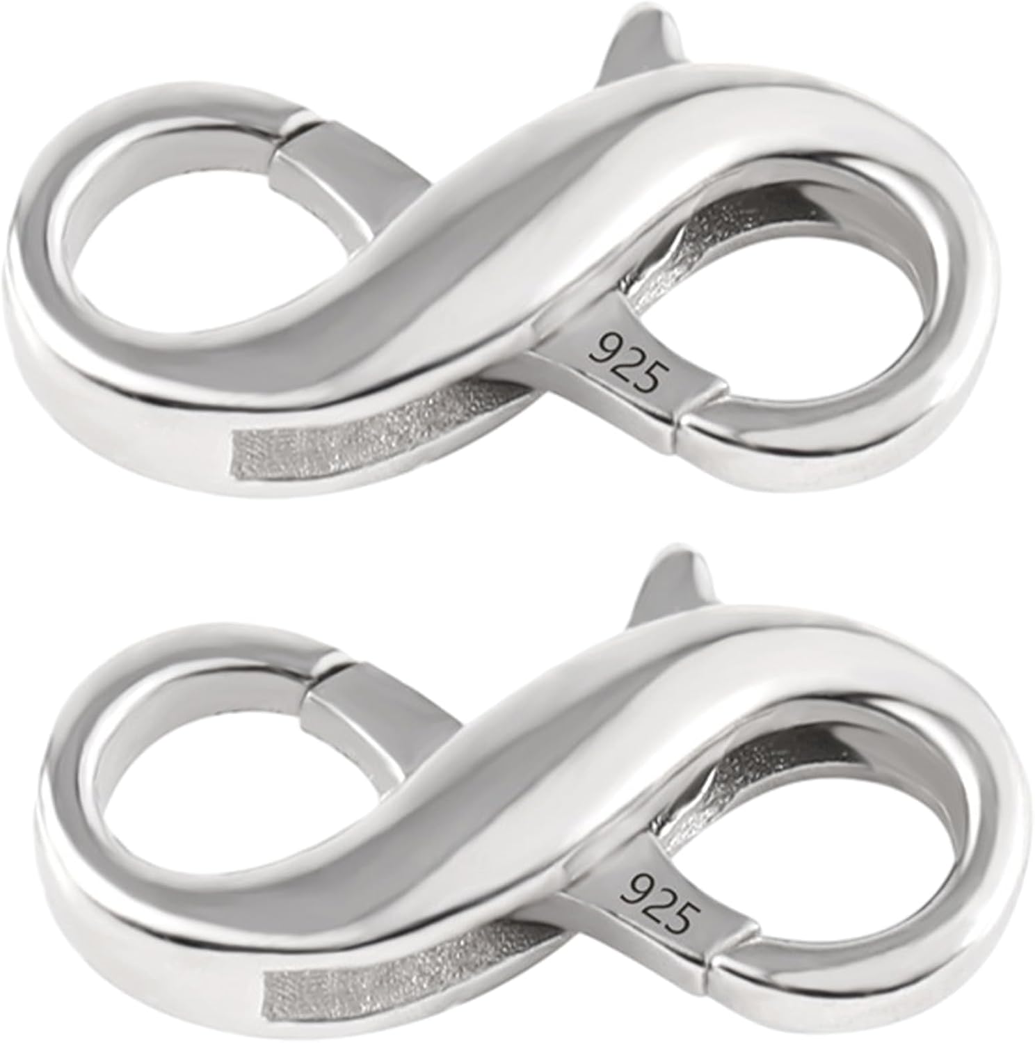 2pcs 925 Bracelet Clasps, Sterling Silver Lobster ClaspsLobster Clasps ...