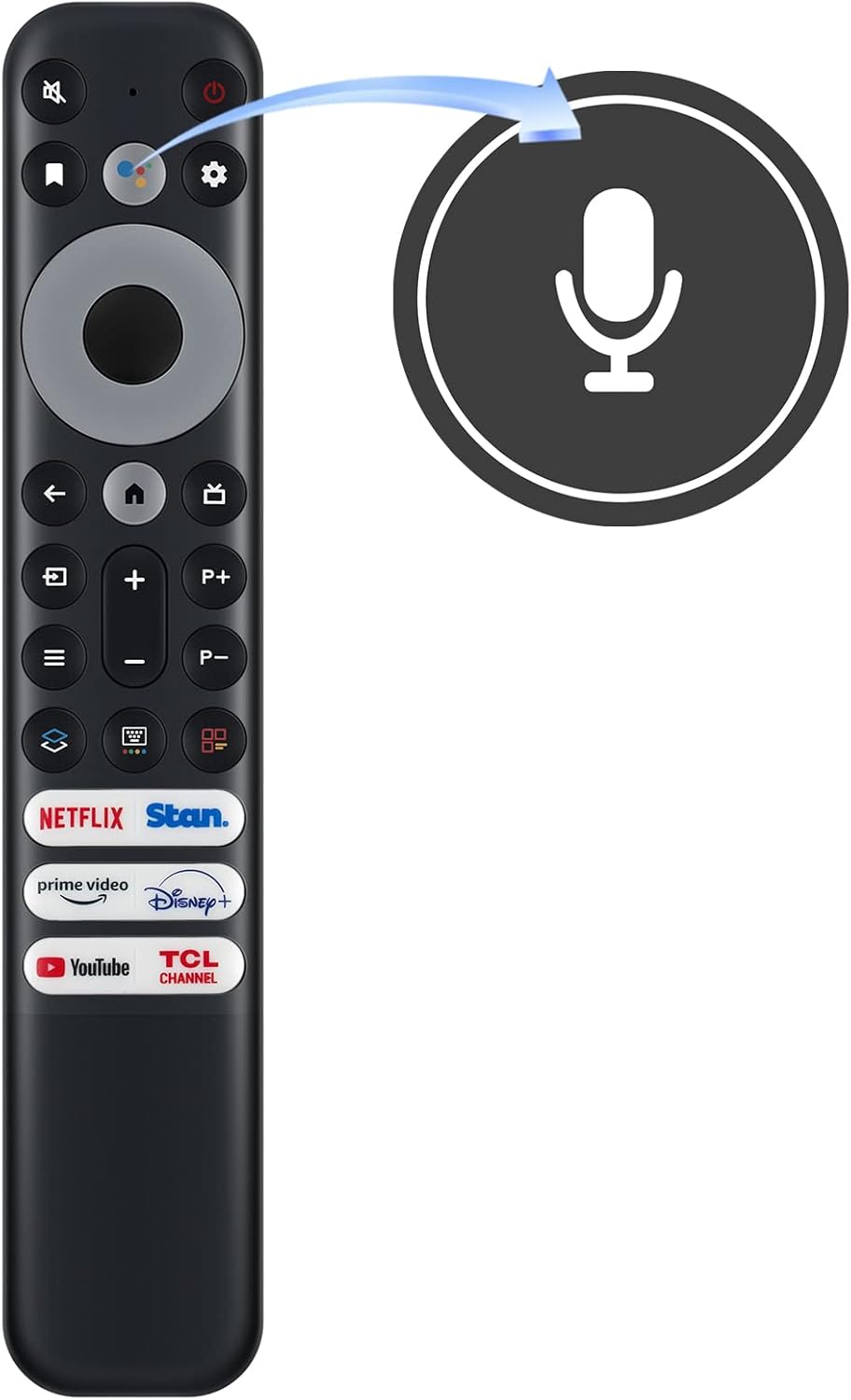 Amazon.com: PERFASCIN RC902V Far1 Voice Replacement Remote Control fit ...