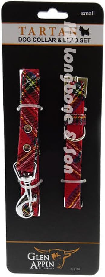 Glen Appin Dog Collar & Lead set : Amazon.co.uk: Pet Supplies