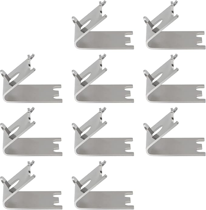 Amazon.com: FENGWANGLI Refrigerator Shelf Clips 920158, 10 Pcs ...