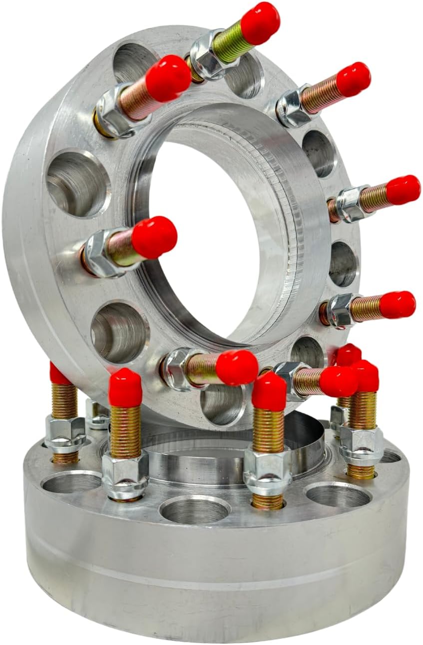 Amazon.com: 8x210 Hub Centric Wheel Spacers for Silverado Sierra Dually ...