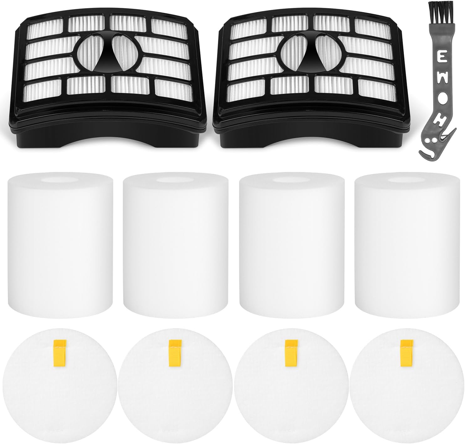 Amazon.com: VEVA Premium Vacuum Filter Set with 2 HEPA, 4 Foam, 4 Felt ...