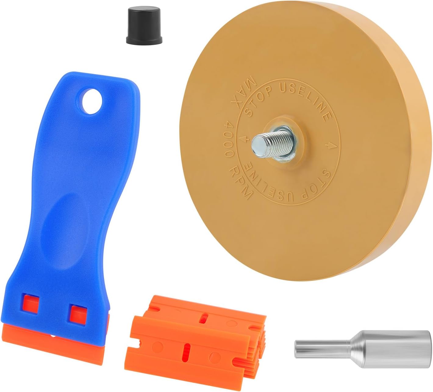 Amazon.com: Car Eraser Wheel for Drill,Decal Remover Wheel Kit with ...