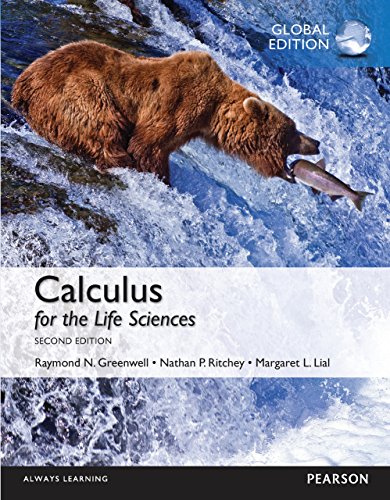 Calculus for the Life Sciences, Global Edition 2, Greenwell, Raymond N ...