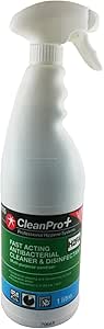 Clean Pro+ Fast Acting Antibacterial Cleaner & Disinfectant Trigger ...