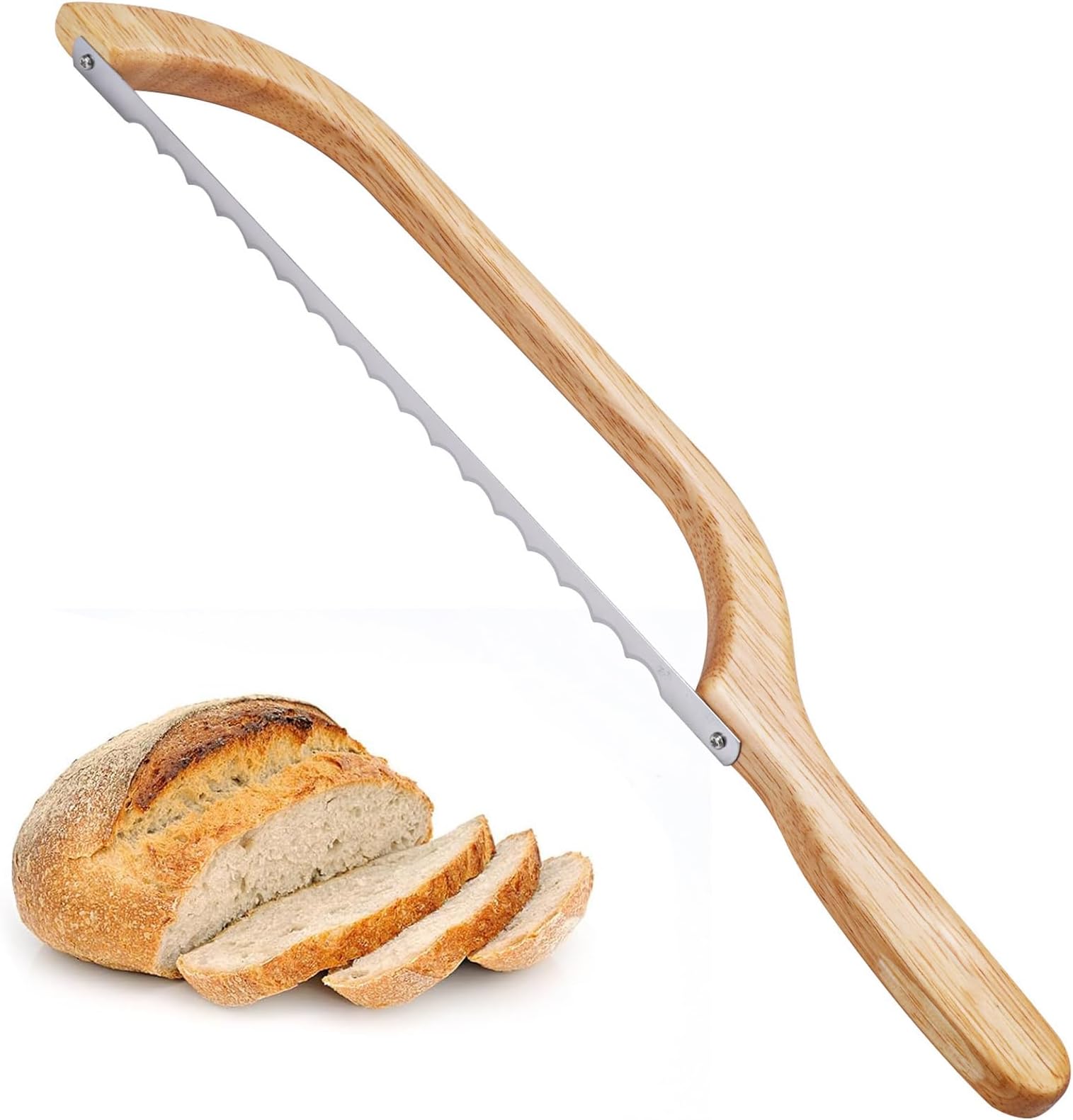 Amazon.com: Bread Knife, Bread Slicer for Homemade Bread,Sourdough ...