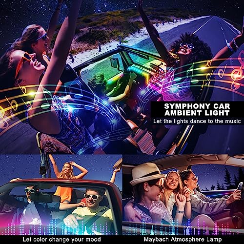 Snapklik.com : Dreamcolor Acrylic Interior Car LED Strip Light