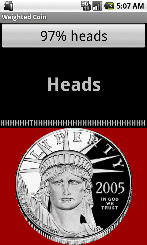 Weighted Coin - App on Amazon Appstore
