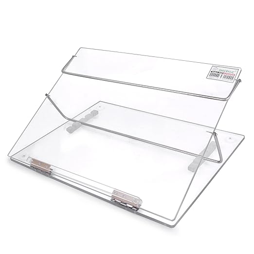 Shicrylic Writing Desk Table Top Elevator with Adjustable Height Slant ...