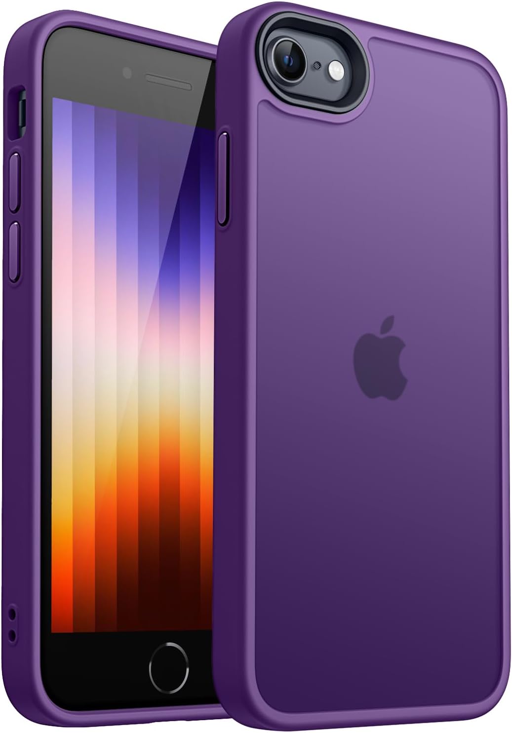 Amazon.com: CANSHN Matte Case for iPhone SE 3/2 (2022/2020), iPhone 8/7 ...