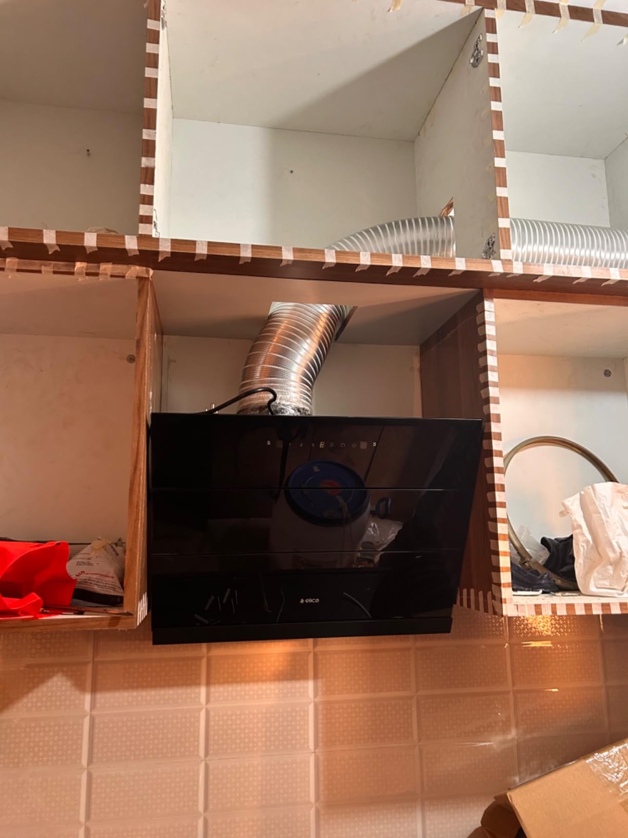 Elica 90cm 1350 m3/hr Filterless Autoclean Kitchen Chimney with 15 ...