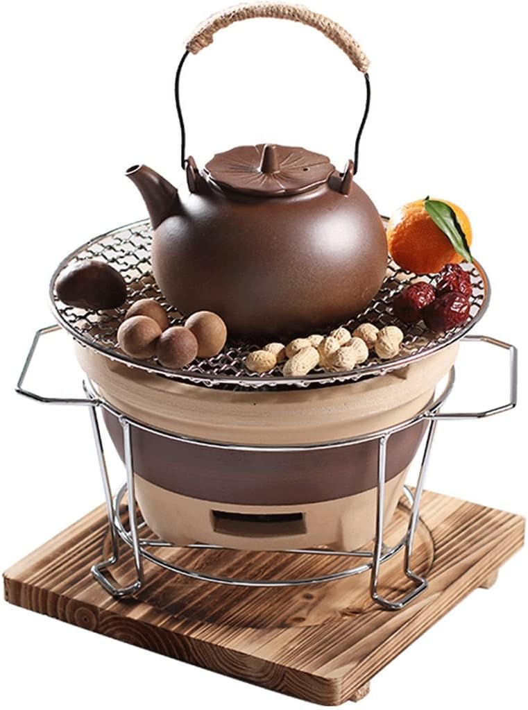 Amazon｜DHDM コンロ周り 煮沸 お茶 家庭用 室内小物一式 焙煎 焚き火 カーボンストーブ セット｜土鍋 オンライン通販