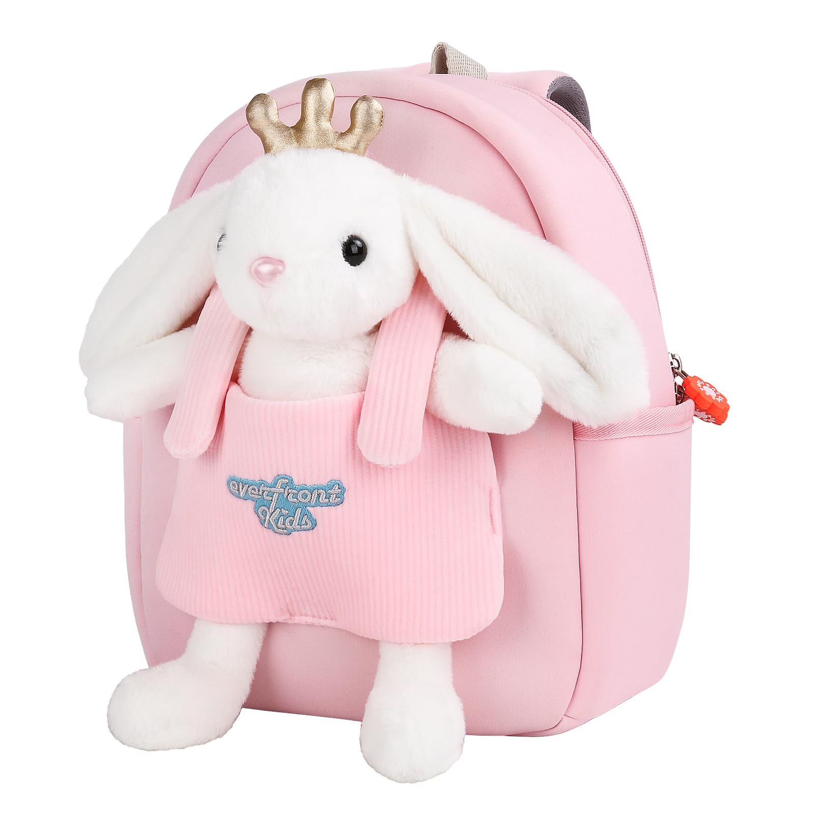Amazon.com | everfront Kids Backpack Bunny Pink with Leash,Toddler ...