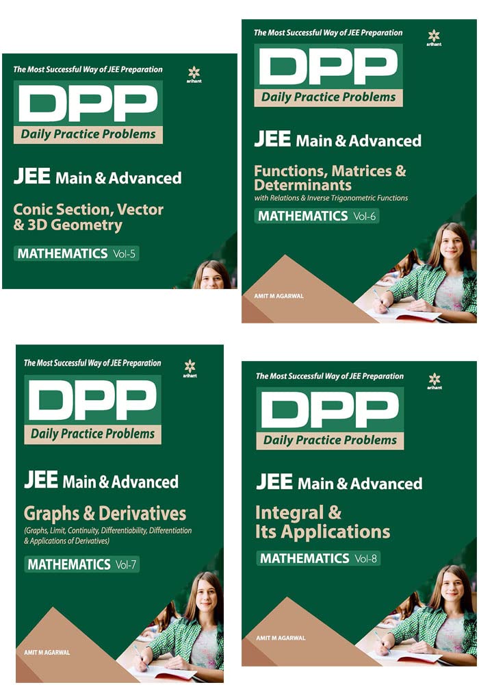 Buy DPP Mathematics Vol.-5, Vol.-6, Vol.-7 and Vol.-8 Book Online at ...