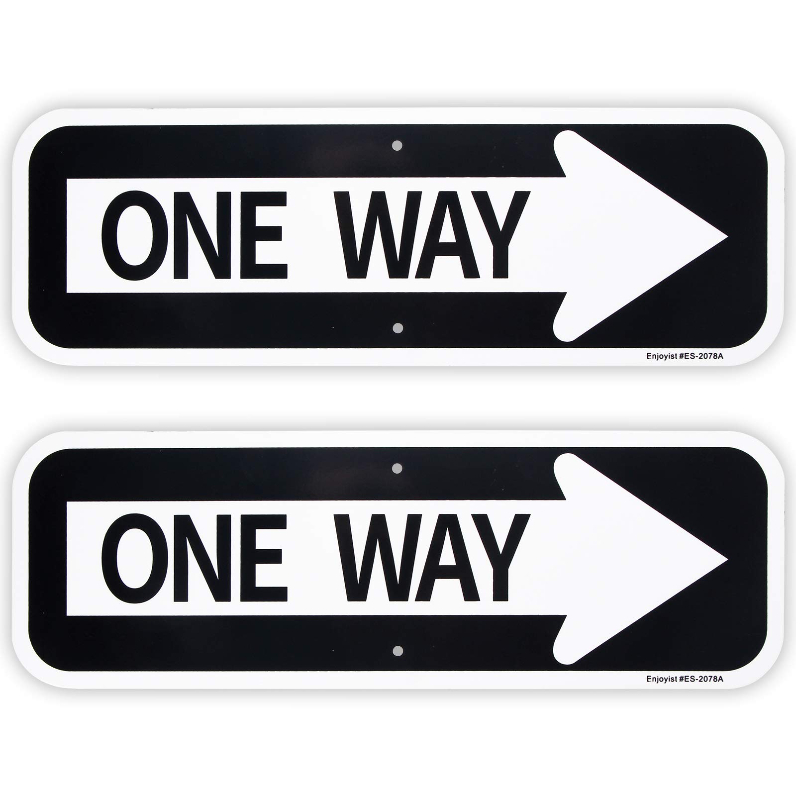 2 Pack Large One Way With Right Arrow Sign 18 x 6 04 B08LKHMY3D 2-pack-large-one-way-with-right-arrow-sign-18-x-6-04-b08lkhmy3d
