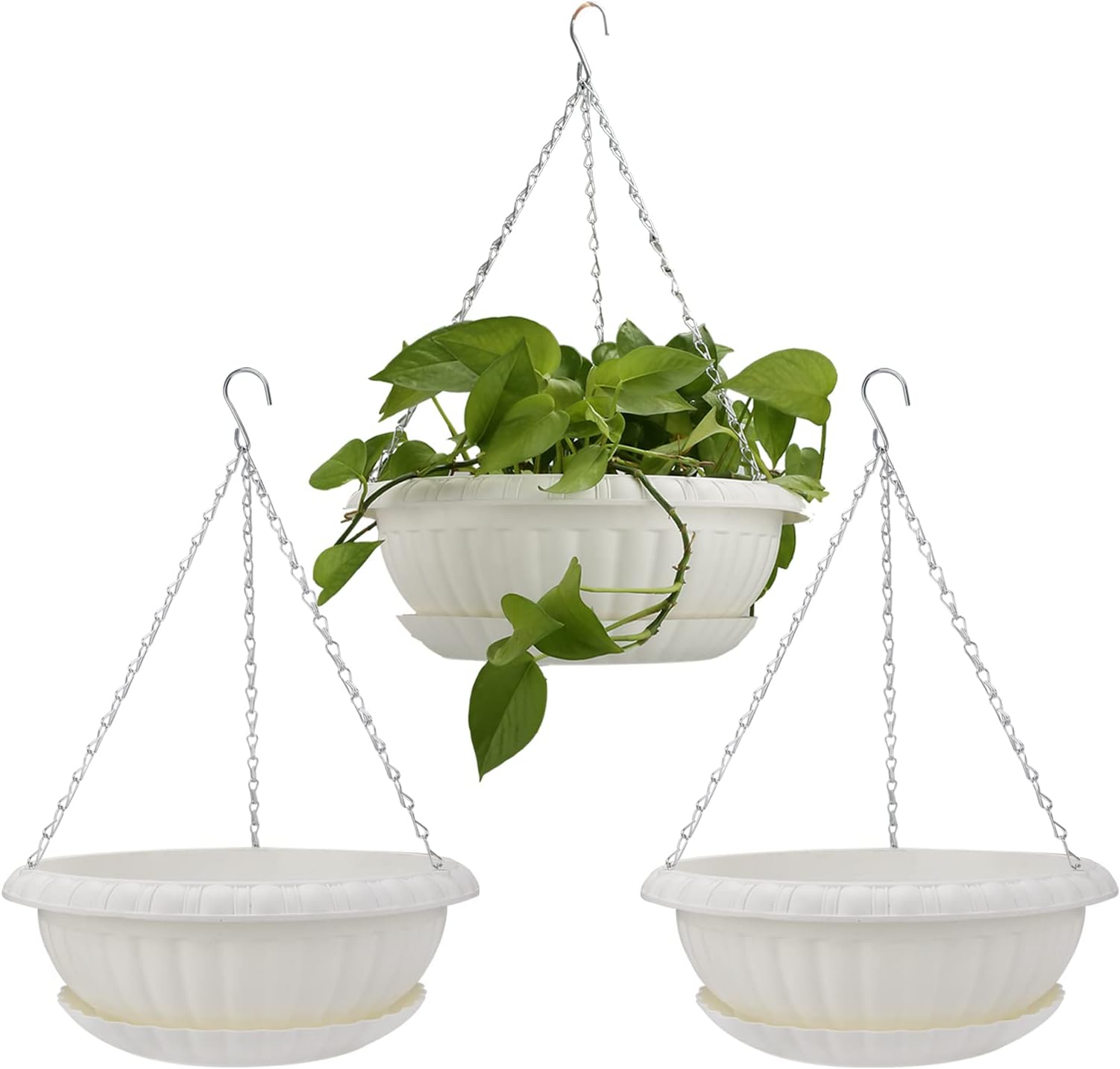 Amazon.com: 4Pcs Window Planter Hanging Planter Hanging Baskets for ...