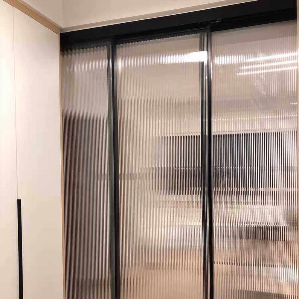 HOHOFILM Reeded Glass Window Film,Privacy Window Film,Frosted Window ...