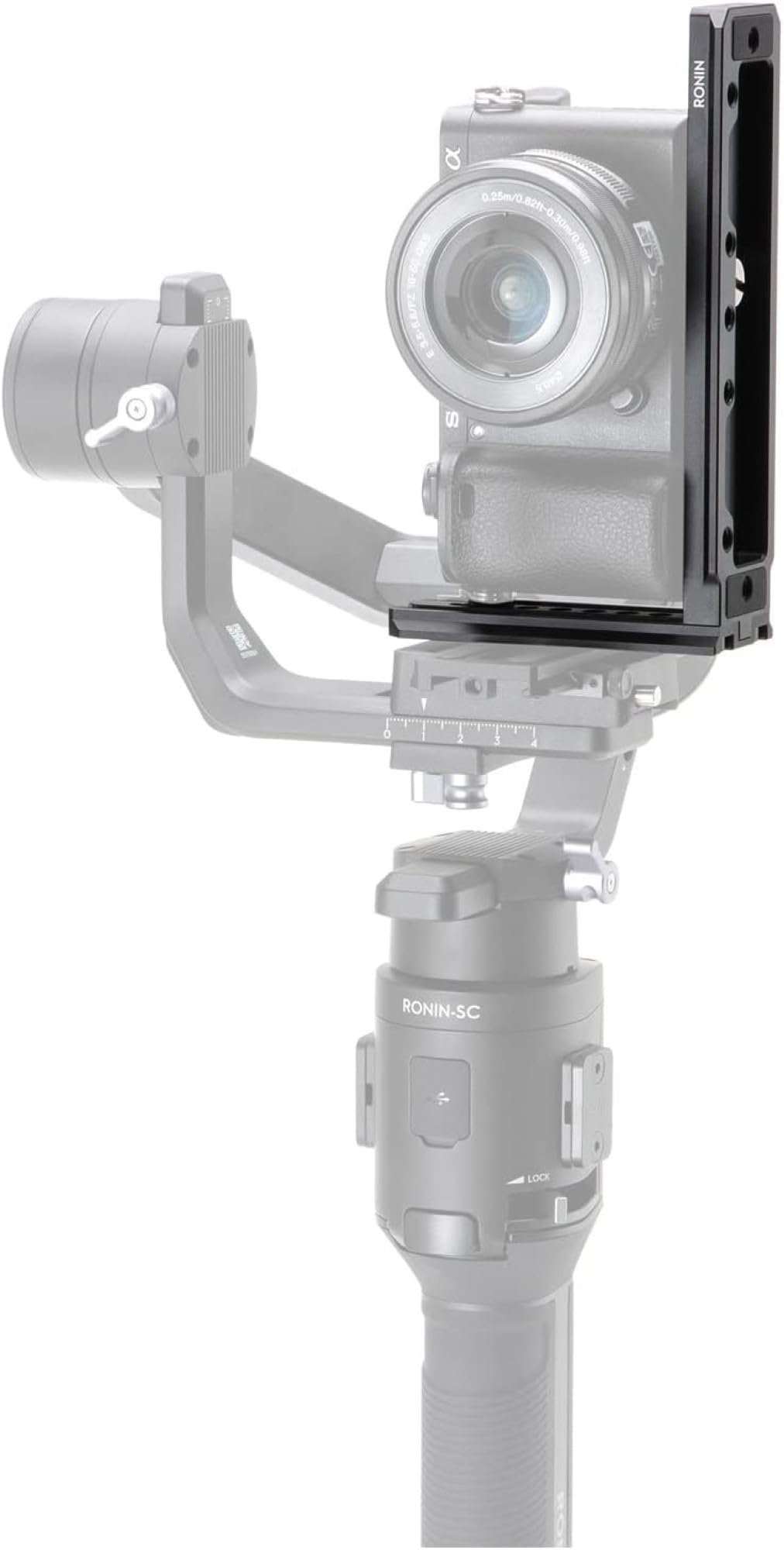 Buy Aluminum L-Bracket Vercal Horizontal Switching Tripod Quick Release ...