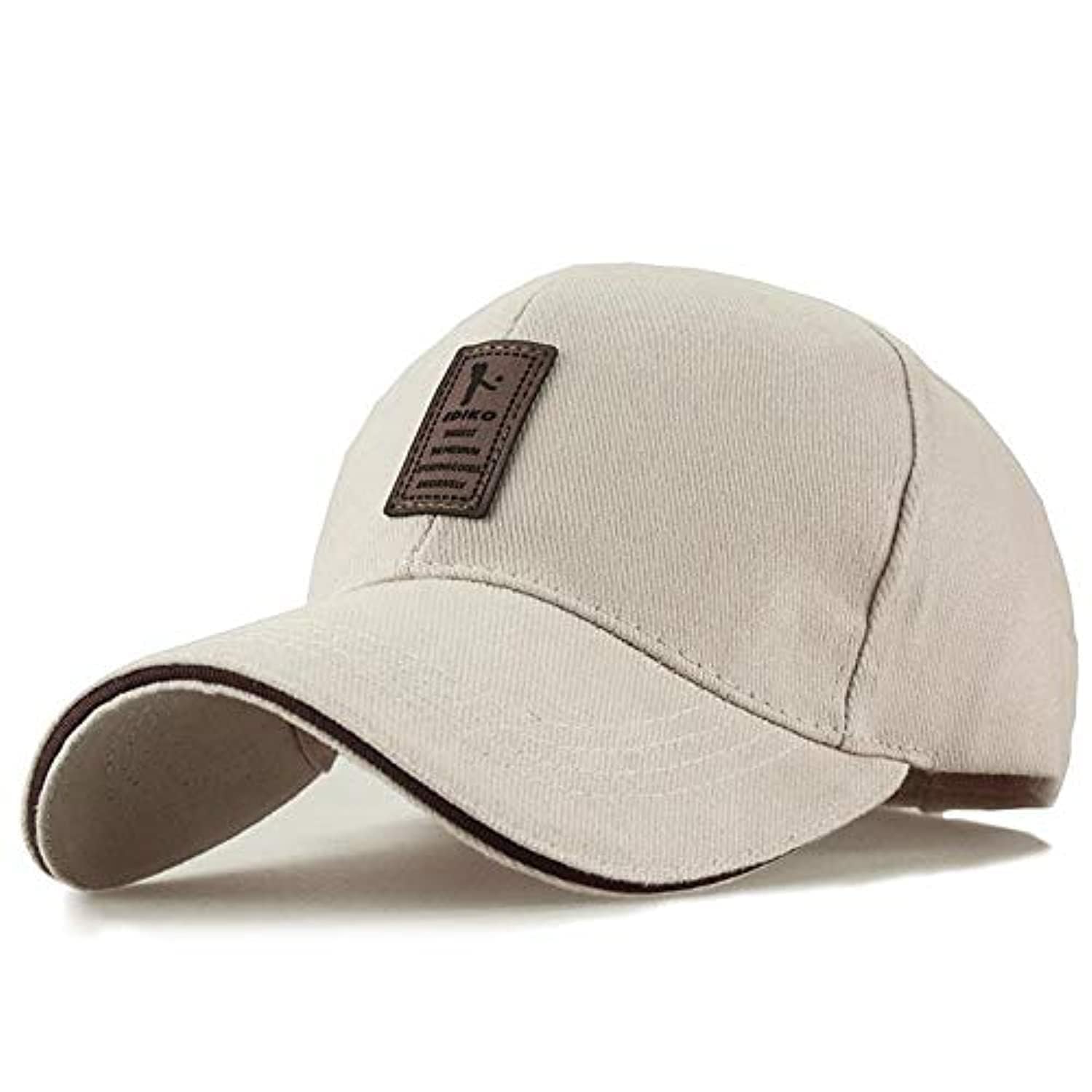 Cotton Baseball Hat for Men, Beige - One Size : Buy Online at Best ...