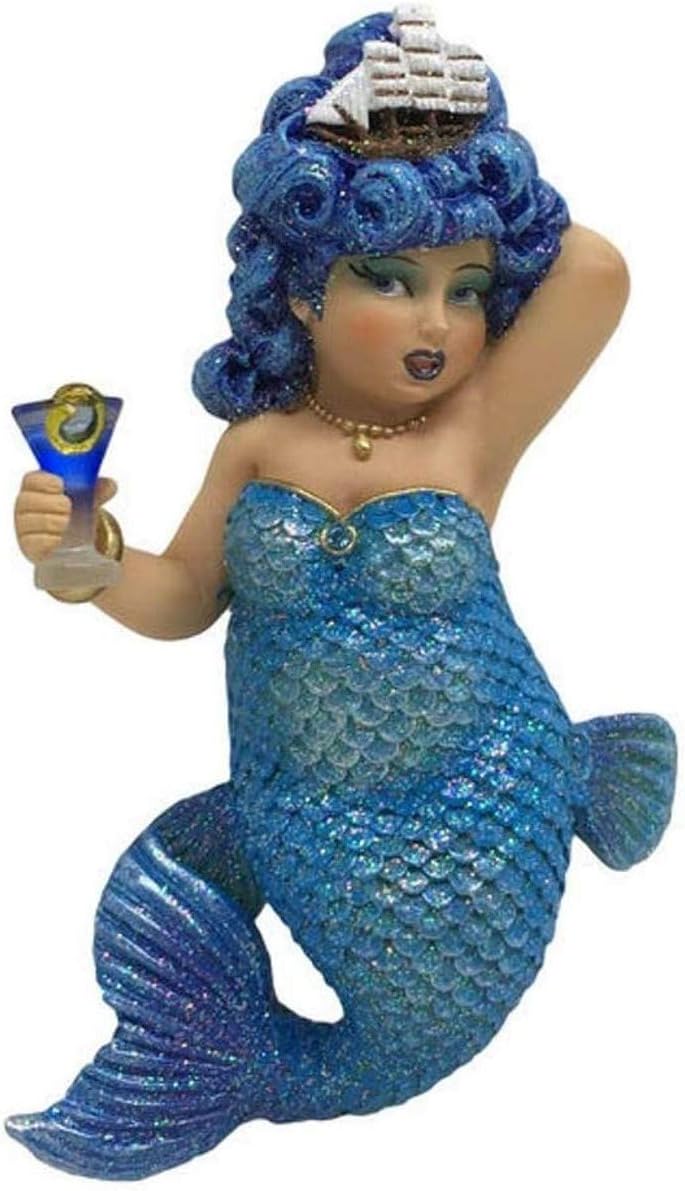 Amazon.com: December Diamonds Mermaid Hanging Ornament Rough Waters 7 ...