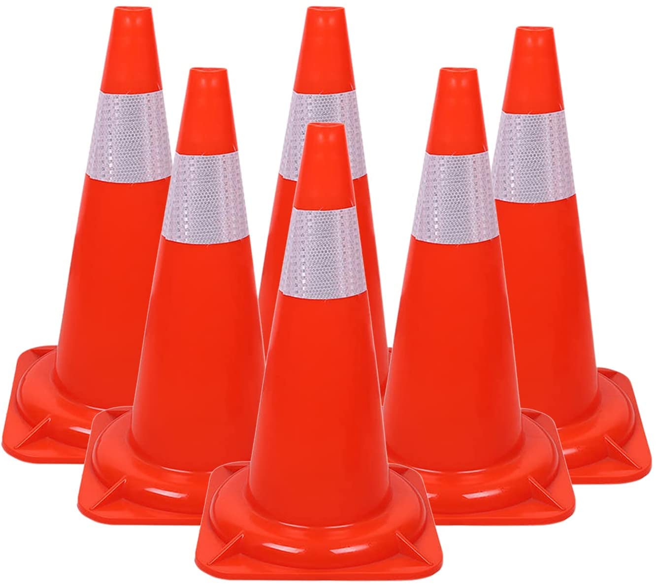 No Parking Cones Outdoor Reflective Heavy Duty Road Traffic Cone 750mm ...