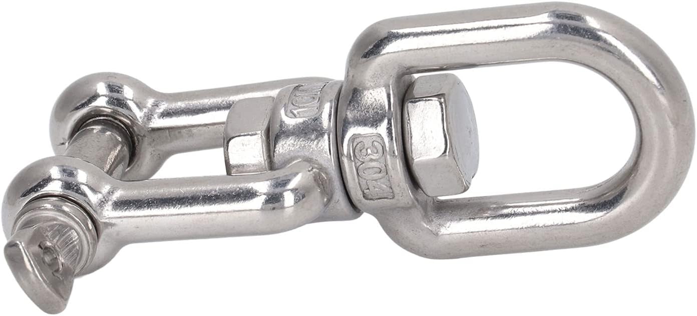 Amazon.com : GLOGLOW Shackle Connector, Double Jaw Shackle 304 ...