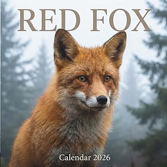 Red Fox Calendar 2026: A Year of Elegant Wildlife and Seasonal Forest ...
