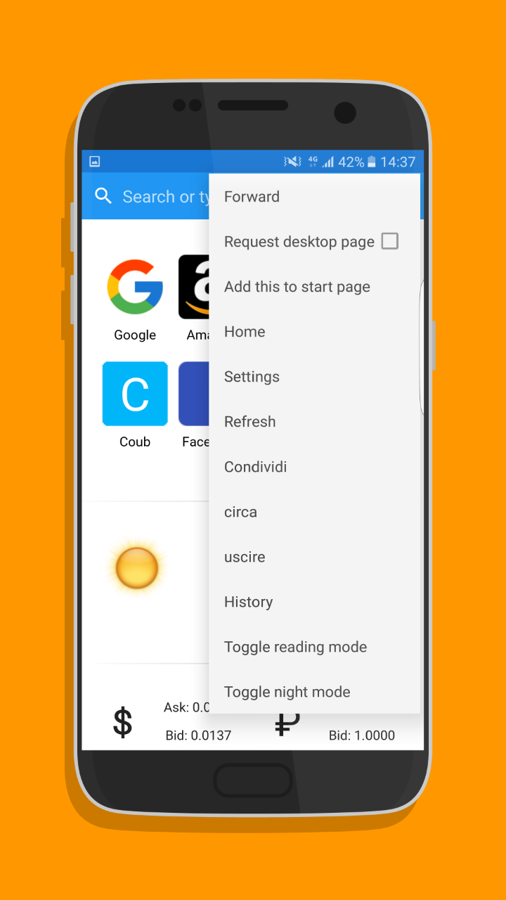 WeBrowser Lite - App on Amazon Appstore