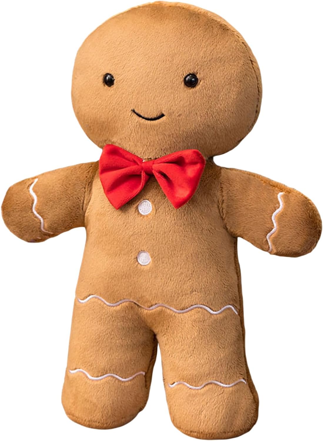 Amazon.com: TILTECH Gingerbread Man Pillow Cozy Holiday Cushion | Cute ...