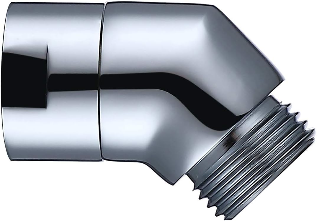 Solid Brass Shower Head Swivel Ball Adapter, Adjustable Shower Arm ...