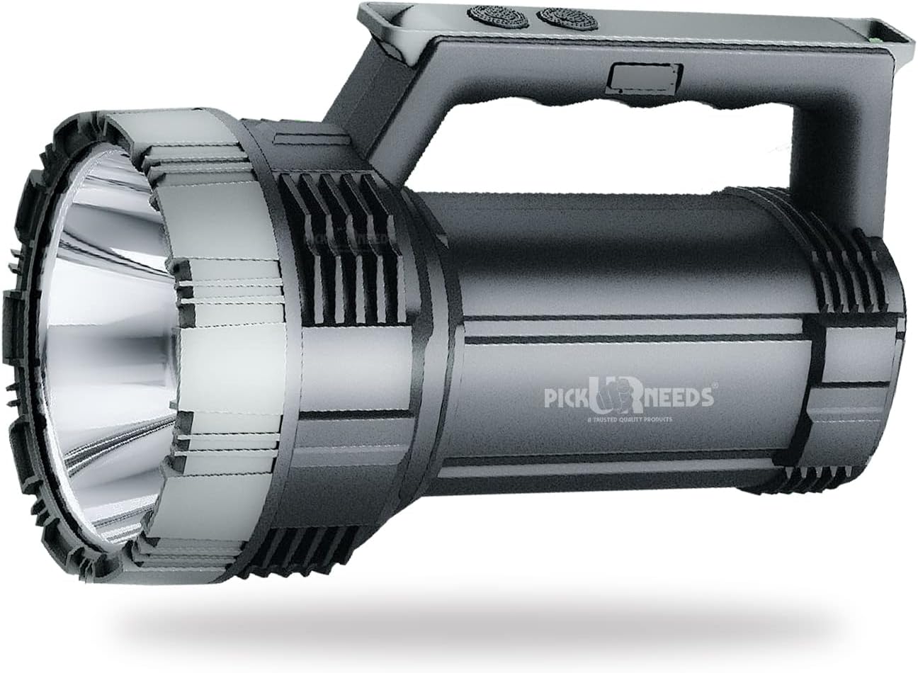 Pick Ur Needs Emergency Long Range Torch Rechargeable 120 W Bright ...