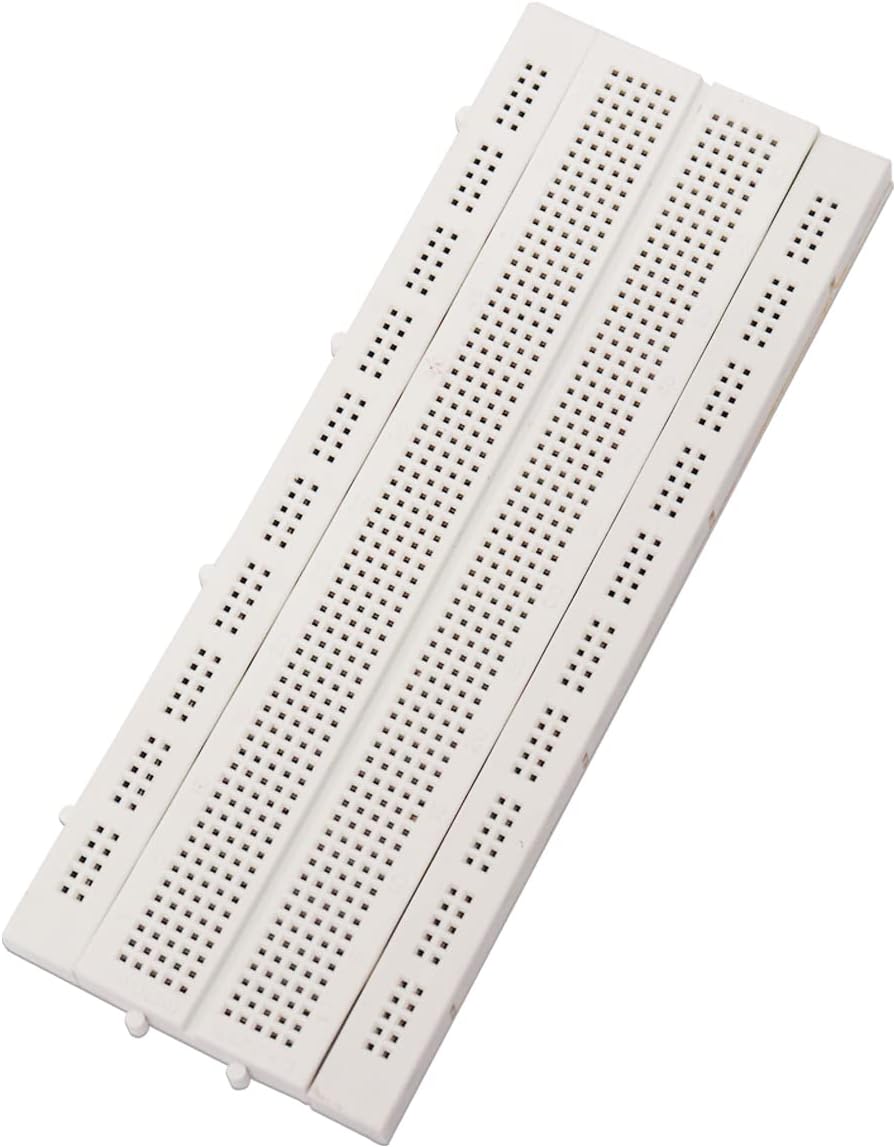 Electronic Spices GL-12 830 Points Long Size Solderless Breadboard for ...