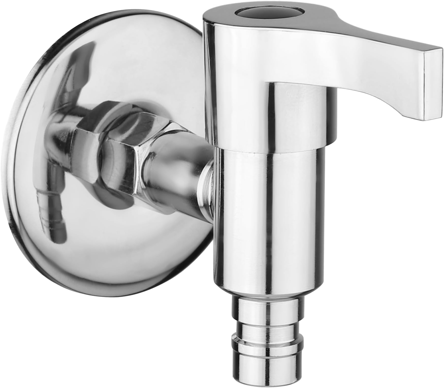 WaterLabs Washing Machine Tap with wall Flange | Pure Brass | 7 Year ...