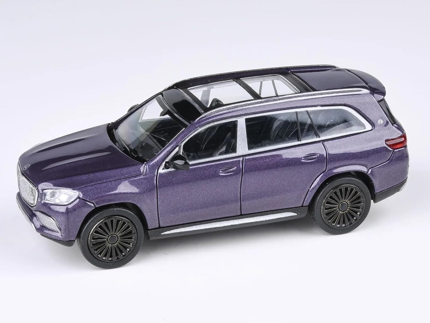 Amazon.com: Maybach GLS 600 Purple Metallic with Sunroof 1/64 Diecast ...